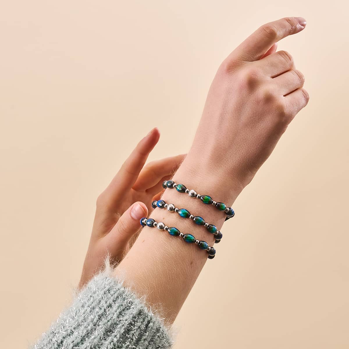 Chromata | Mood Stone Fabergé Bracelet – NOGU.studio