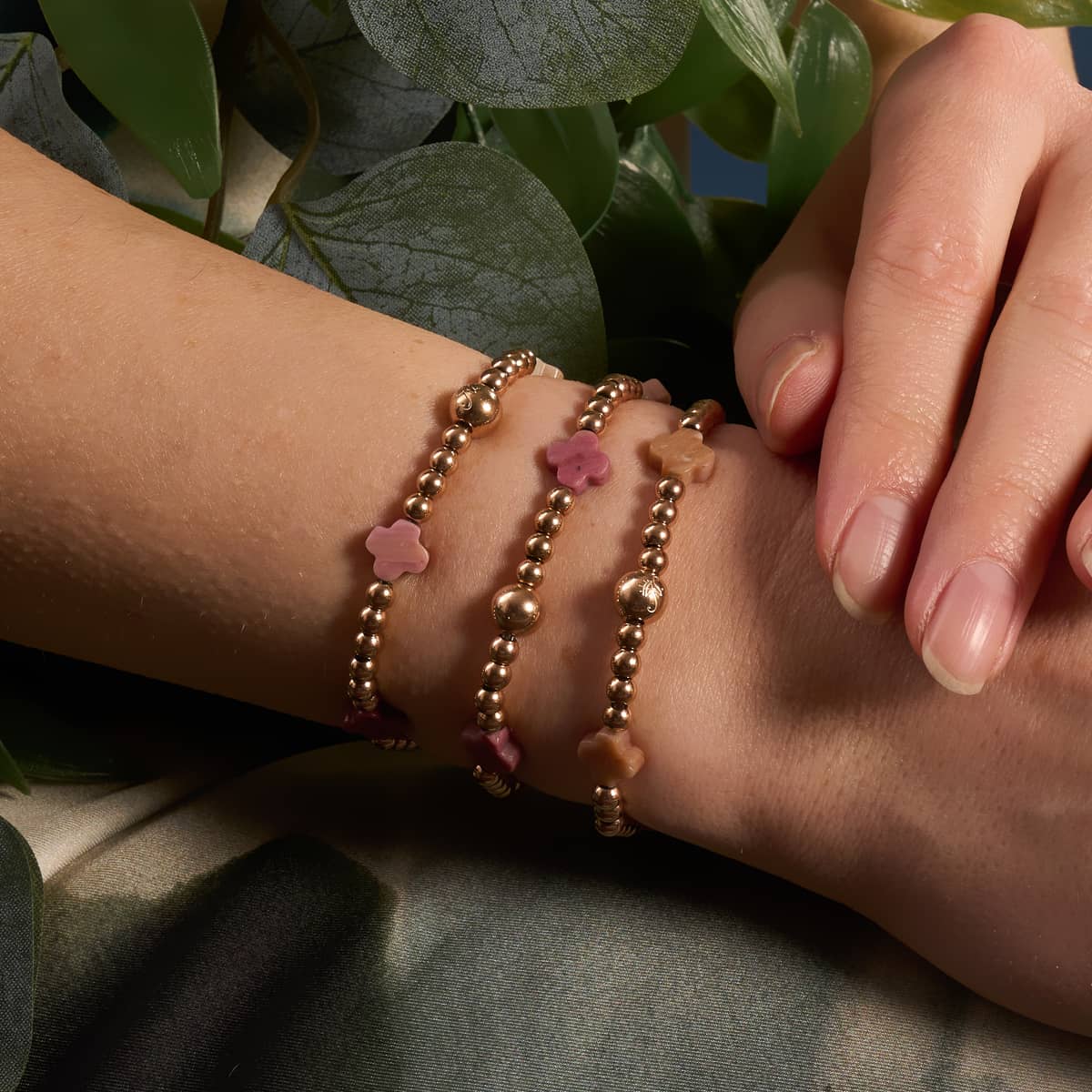 Shamrock Blossom | Rose Gold | Clover Essence Bracelet – NOGU United States