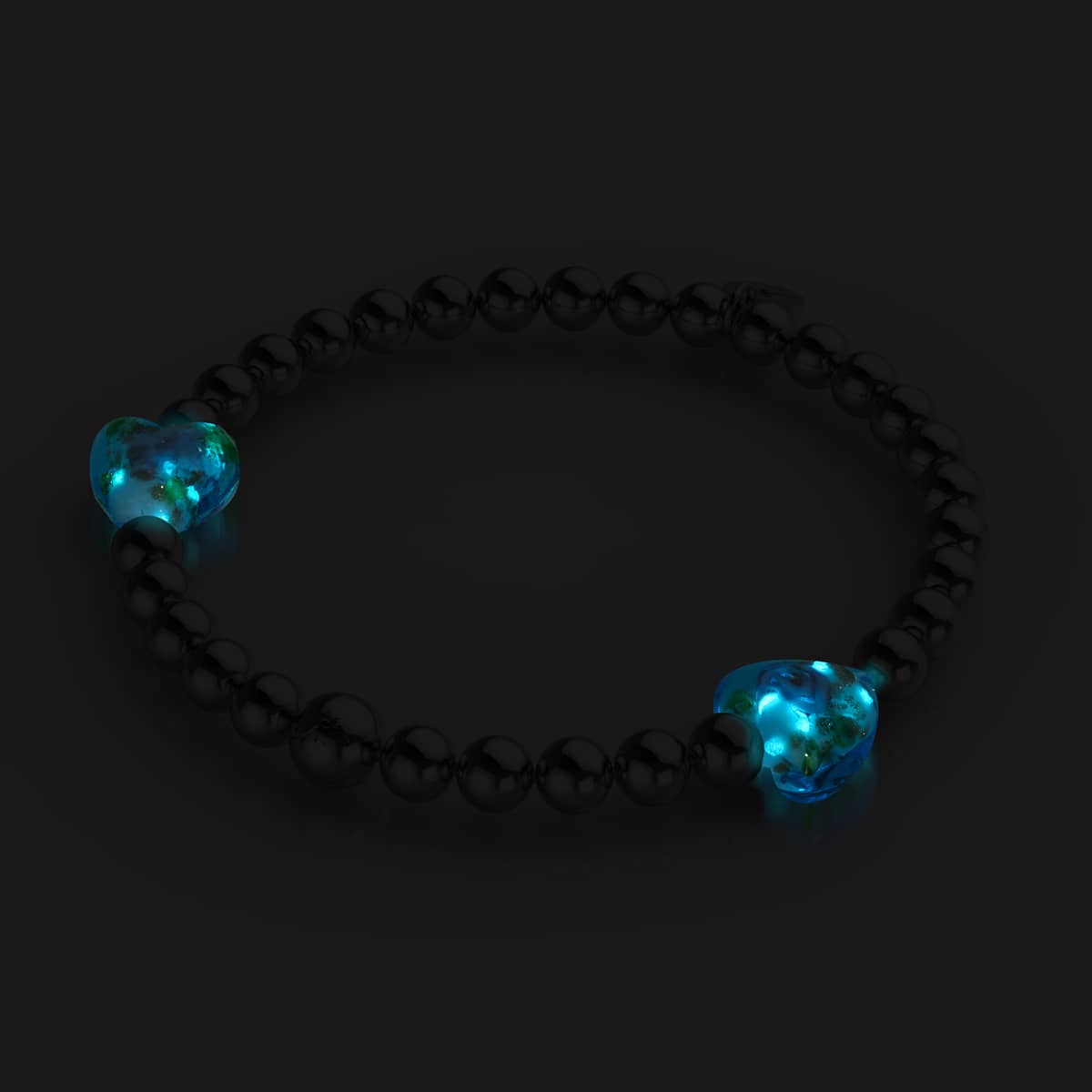 Aquamarine Garden | Glowing Hearts Essence Bracelet– NOGU USA