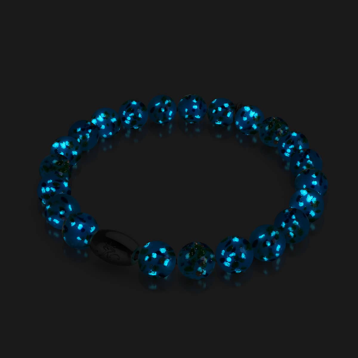 Blue Juniper | .925 Sterling Silver | Firefly Glass Bracelet– NOGU USA