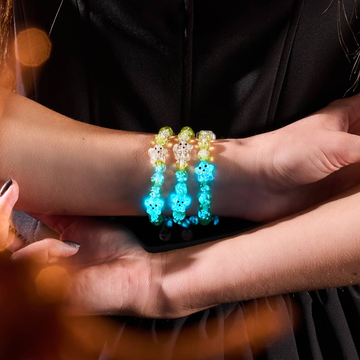 Garden Spectre | Silver | Firefly Glass Ghost Bracelet– NOGU USA