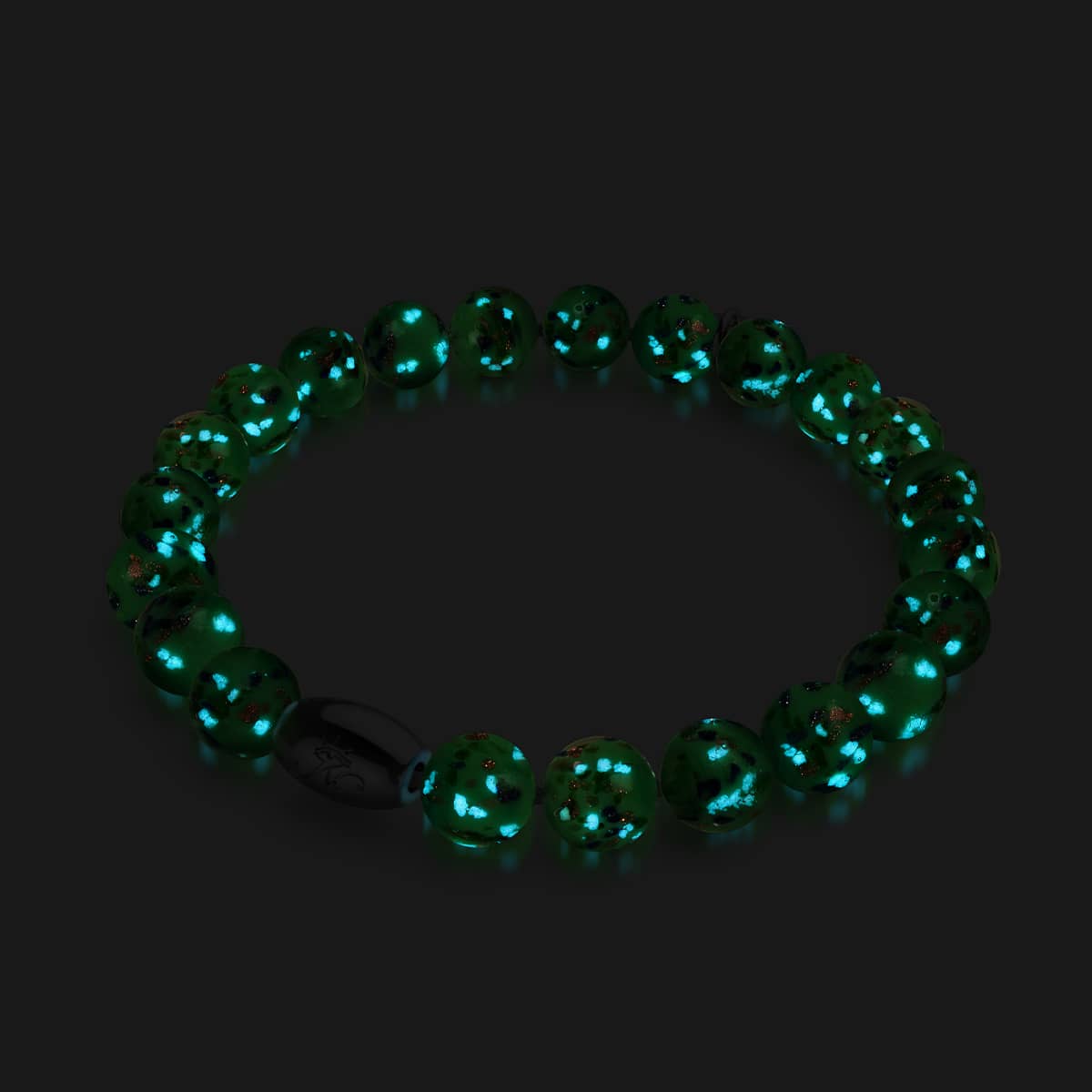 Gleaming Grove | .925 Sterling Silver | Firefly Glass Bracelet– NOGU USA