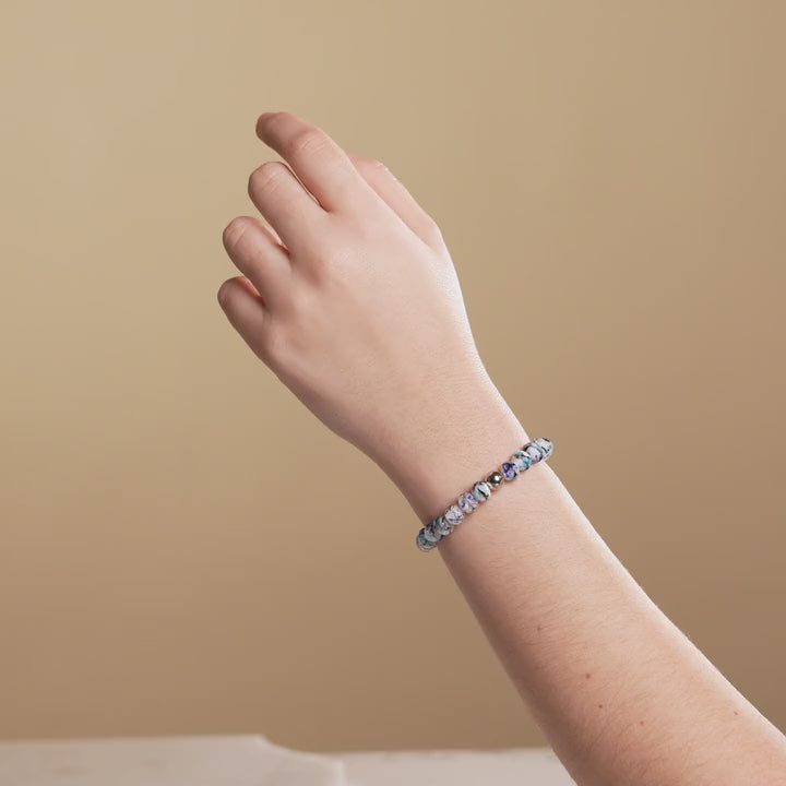 Blue Period | .925 Sterling Silver | Picasso Firefly Glass Diamonds St ...
