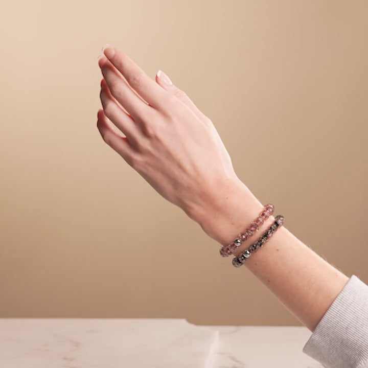 Sable | .925 Sterling Silver | Firefly Glass Diamonds Bracelet– NOGU USA