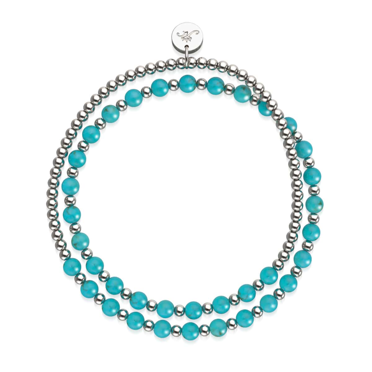 Turquoise x White Gold | Boho Gem Wrap – NOGU United States