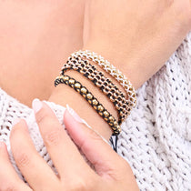 Black x Gold | Catena Links Bracelet – NOGU United States