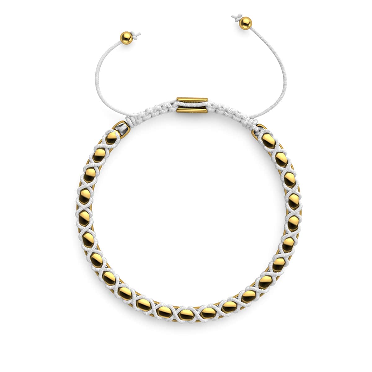 White x Gold | Catena Links Bracelet – NOGU United States