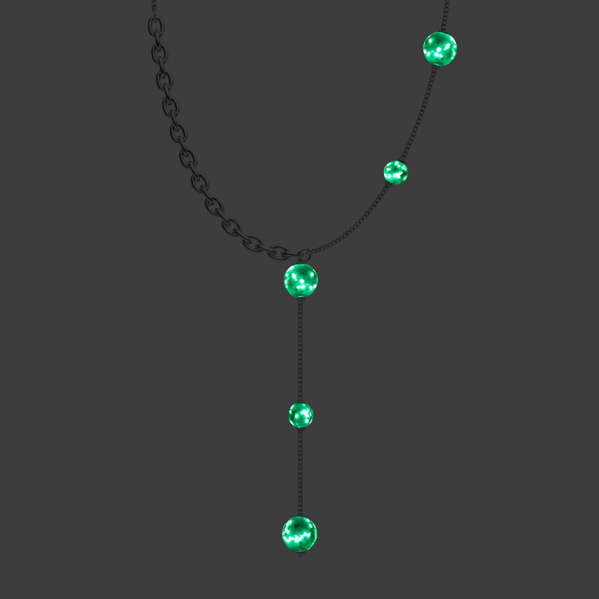 Cerulean | Silver | Firefly Glass Cascade Double Pendant – NOGU United ...