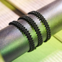 Gunmetal x Black | Friendship DOT Bracelet – NOGU.studio