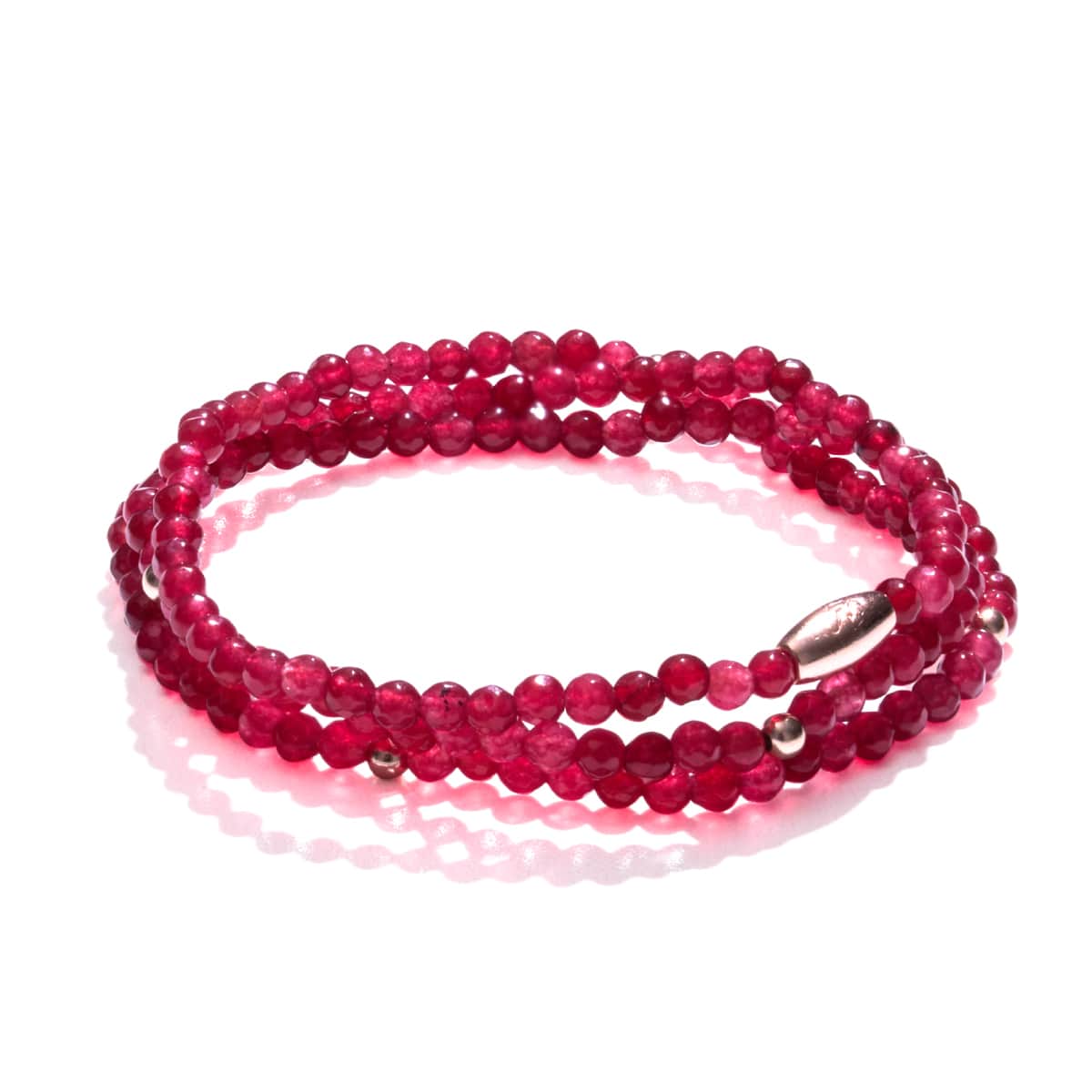 Ruby Jade | Rose Gold Vermeil | Gemstone Wrap – NOGU United States