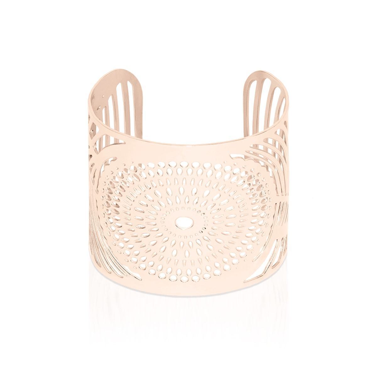 Sunrise | 18k Rose Gold | Laser Cut Cuff – NOGU.studio