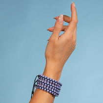 Azure | Lumos Ceramic | Vitality Macrame Bracelet – NOGU.studio