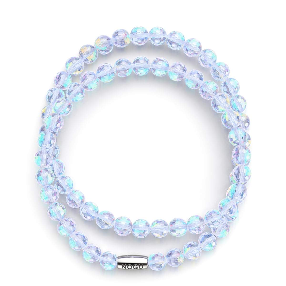 Rainbow White | .925 Sterling Silver | Prisma Wrap – NOGU United States