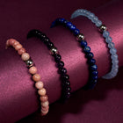 Amethyst | Gold Vermeil | Focus Gemstone Macrame Bracelet – NOGU United ...