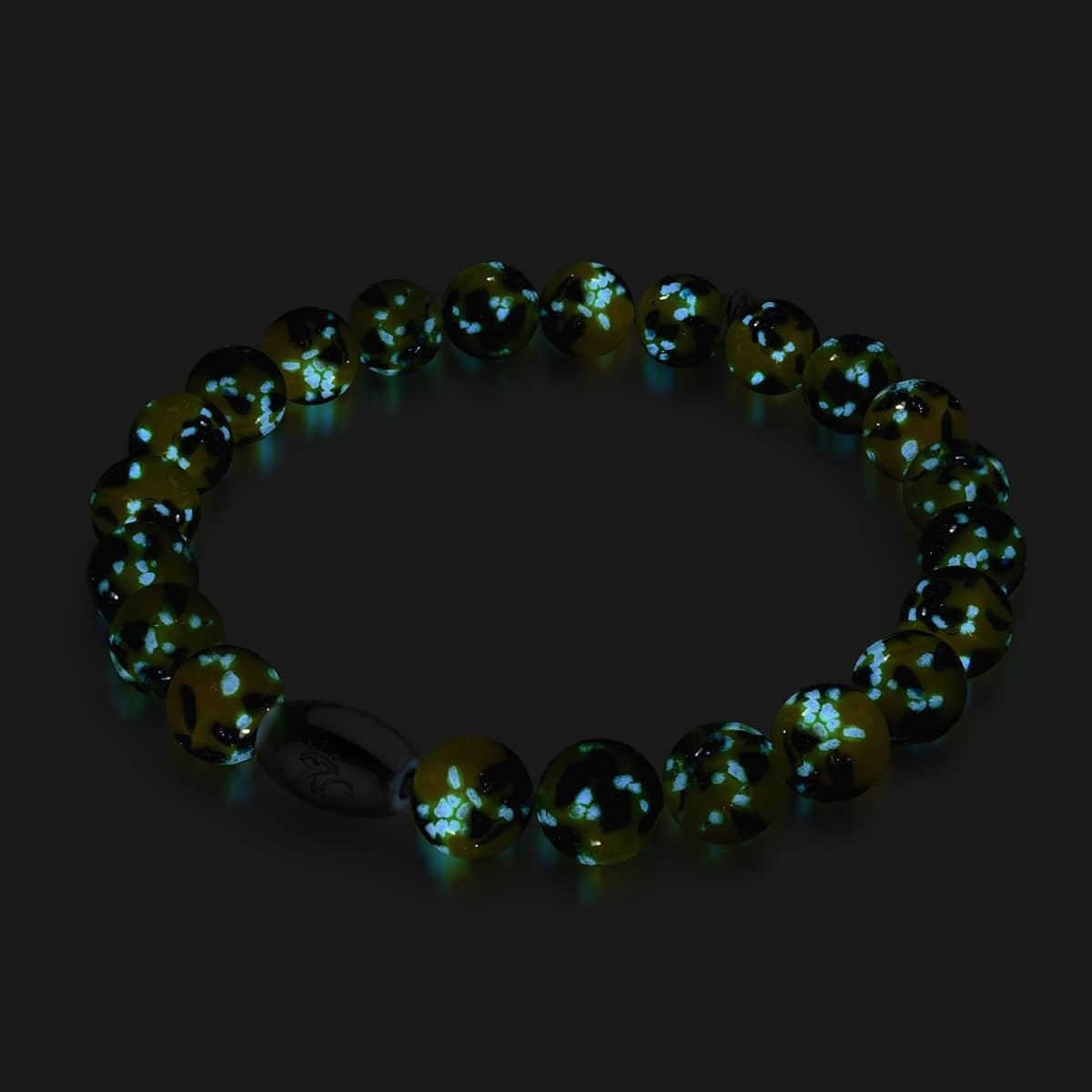 Blue Limoncello | .925 Sterling Silver | Firefly Glass Bracelet– NOGU USA