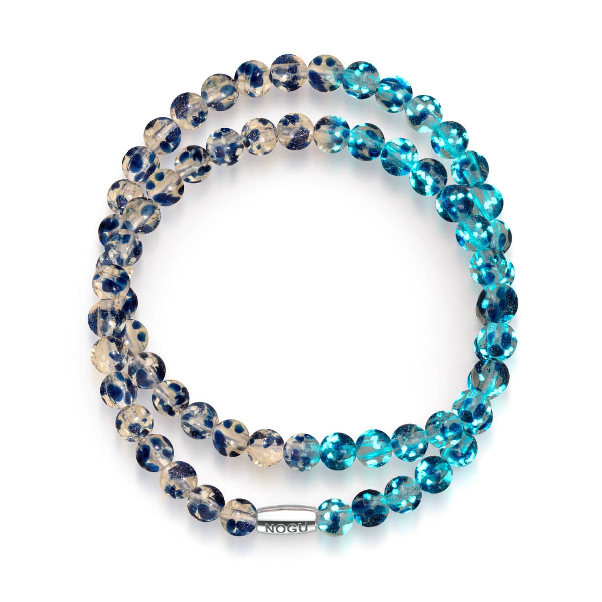 Indigo Dunes | .925 Sterling Silver | Firefly Glass Wrap– NOGU USA