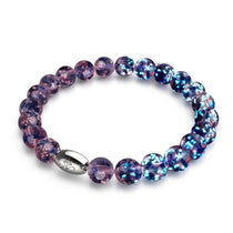 Purple Elixir | .925 Sterling Silver | Firefly Glass Bracelet – NOGU.studio