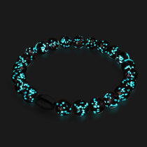 Purple Elixir | .925 Sterling Silver | Firefly Glass Bracelet – NOGU.studio