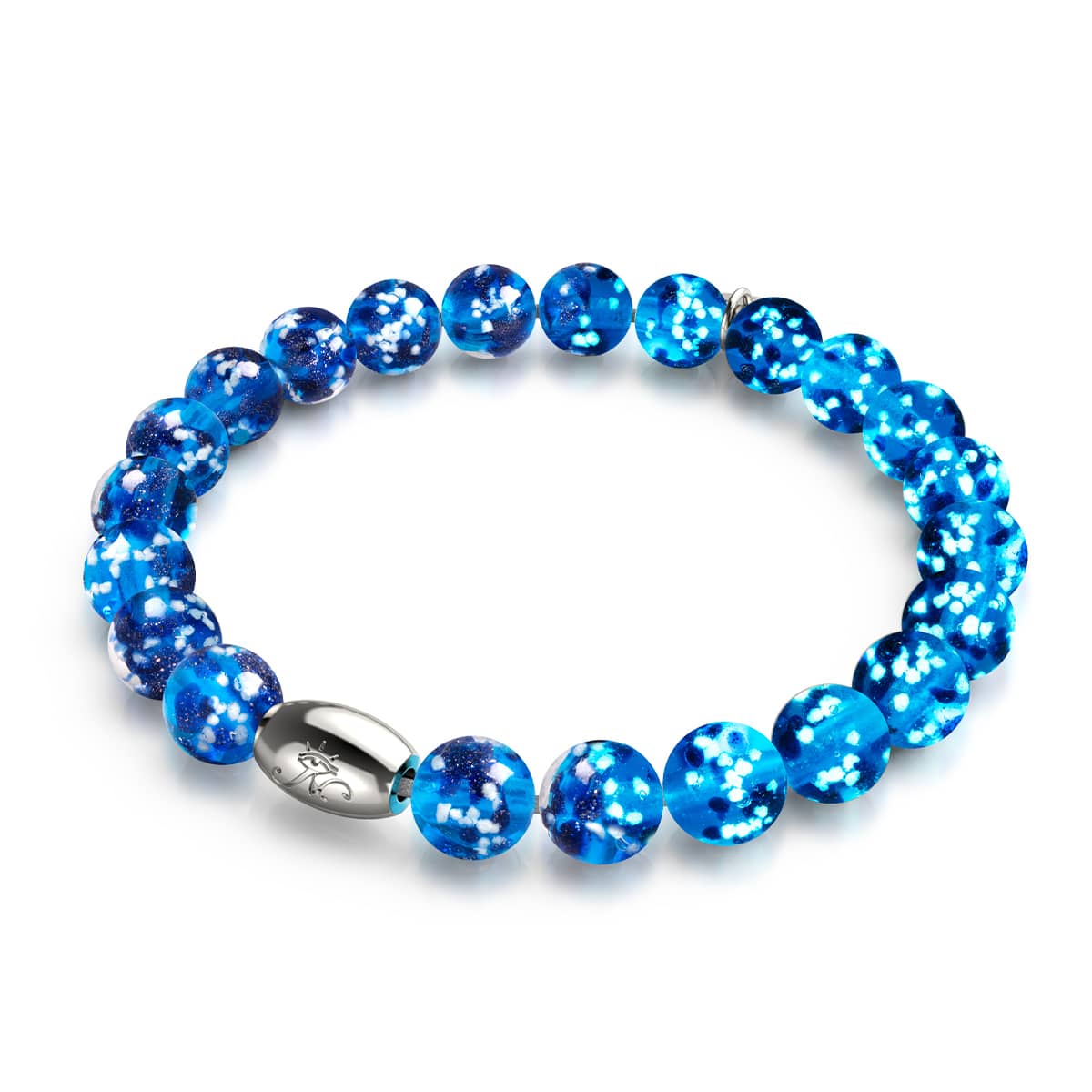 Topaz Flame | .925 Sterling Silver | Firefly Glass Bracelet – NOGU ...